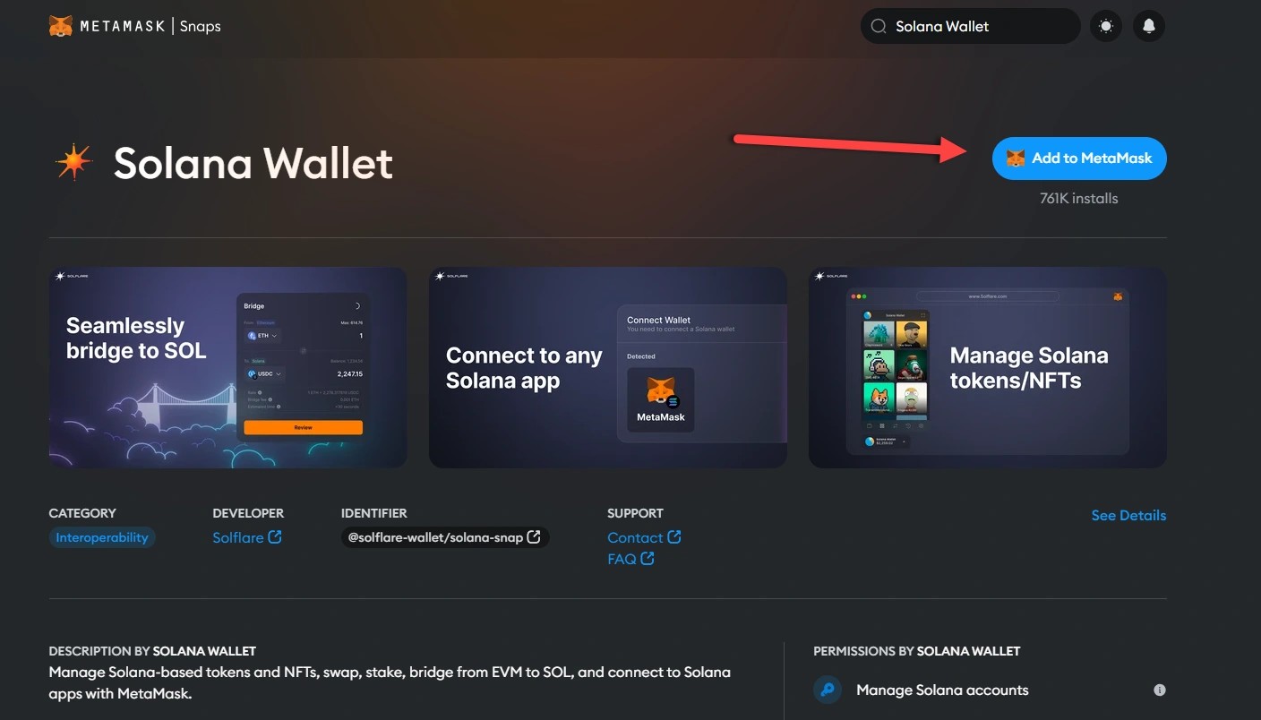 How to Add Solana to Metamask | Cryptonary